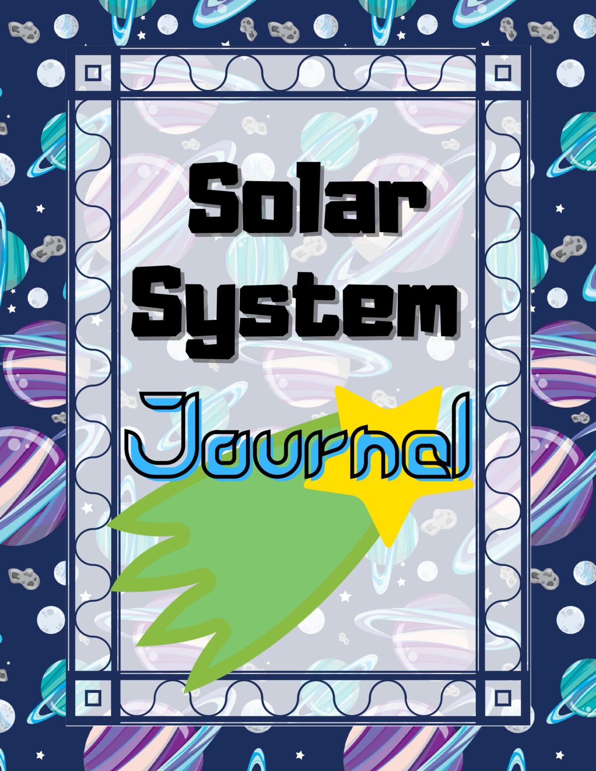 Little Bins Library – Space Theme – Little Bins
